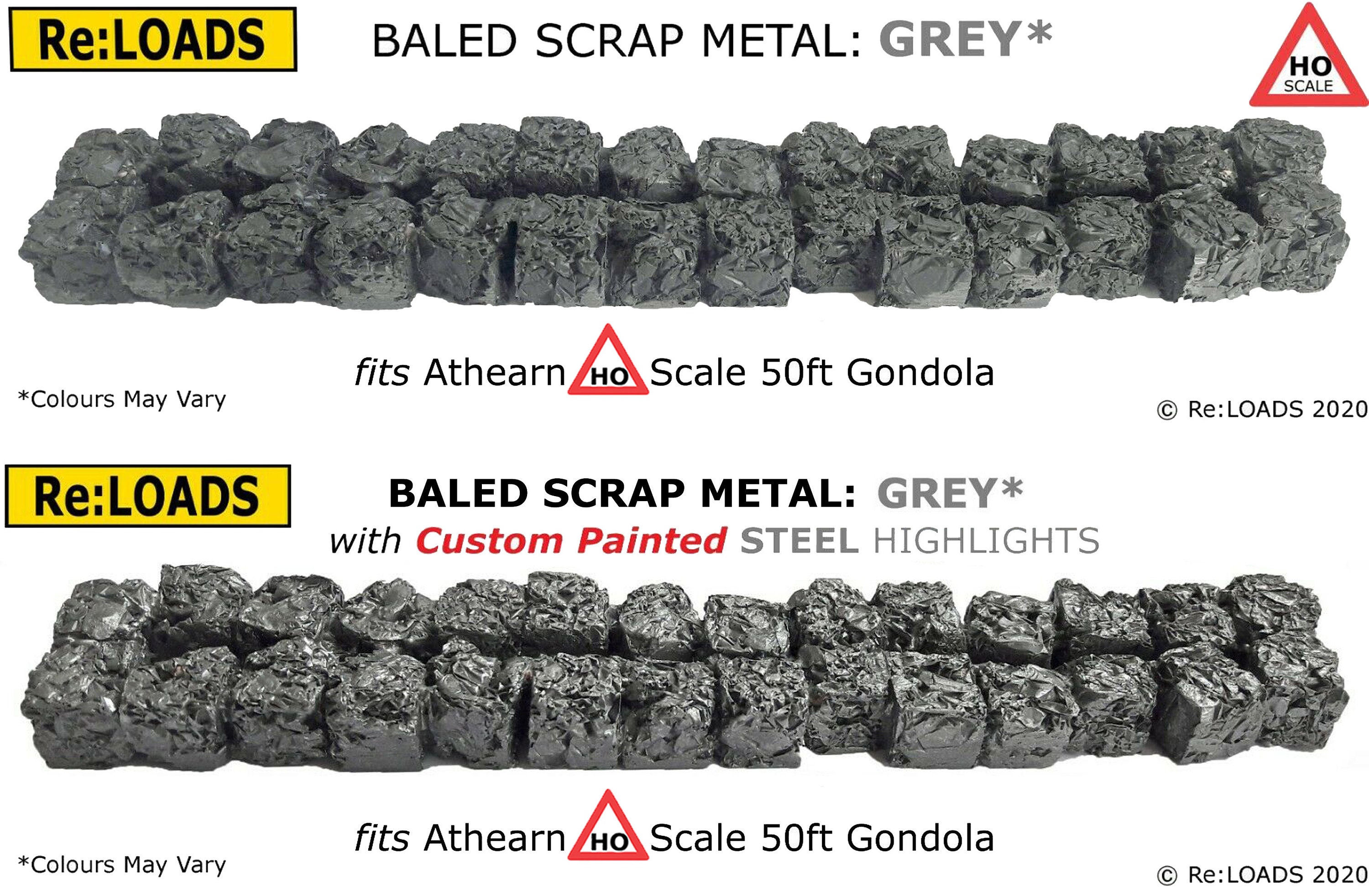 H0 Scale Model Railroad Model Railway SCRAP Load, HO Scale Train ...