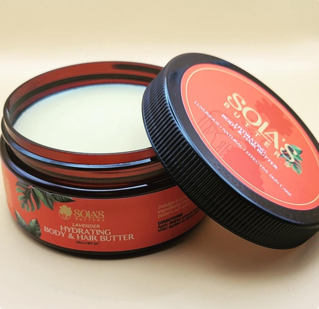 Organic Shea Butter Blend: Natural Body & Hair Moisturizer (8oz) - Etsy