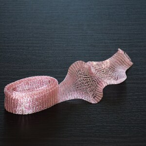 Titanium Tubular Mesh Ribbon Mesh Wire Titanium Mesh Wire Lace Metallic ...