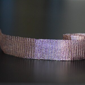 Titanium Tubular Mesh Ribbon Mesh Wire Titanium Mesh Wire Lace - Etsy