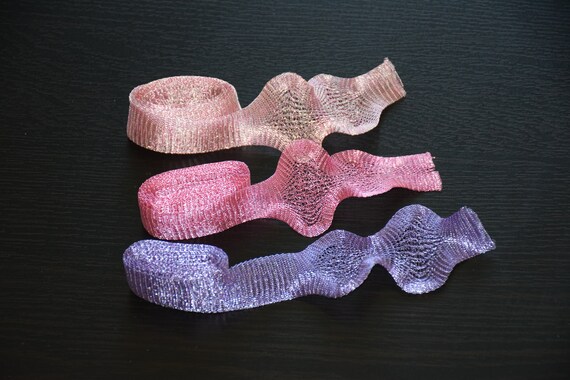 Titanium Tubular Mesh Ribbon Mesh Wire Titanium Mesh Wire Lace | Etsy