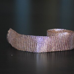 Titanium Tubular Mesh Ribbon Mesh Wire Titanium Mesh Wire Lace Metallic ...