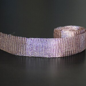 Titanium Tubular Mesh Ribbon Mesh Wire Titanium Mesh Wire Lace - Etsy