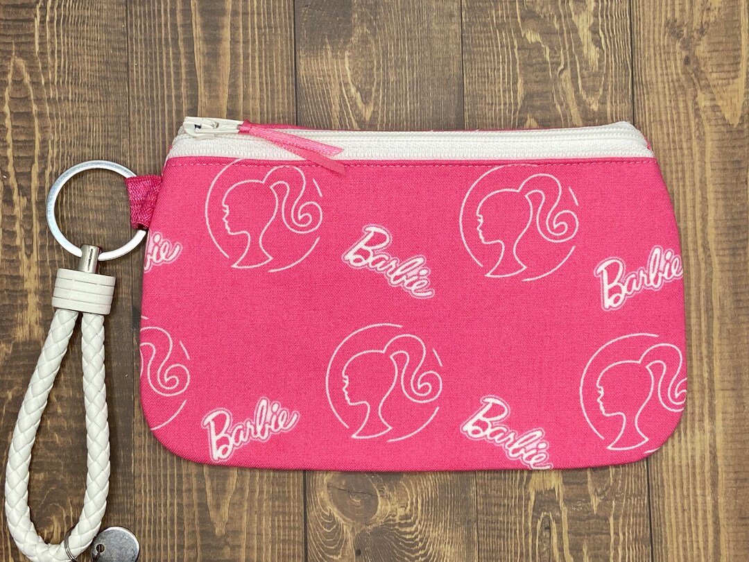 Barbie Small Zipper Bag Barbie Pink Mother's Day Gift Under 10 - Etsy