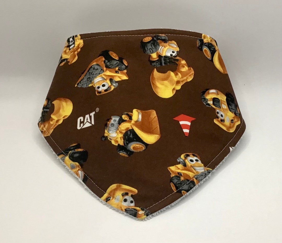 Baby Bib Caterpillar CAT Construction Bib First Birthday Photo Prop - Etsy