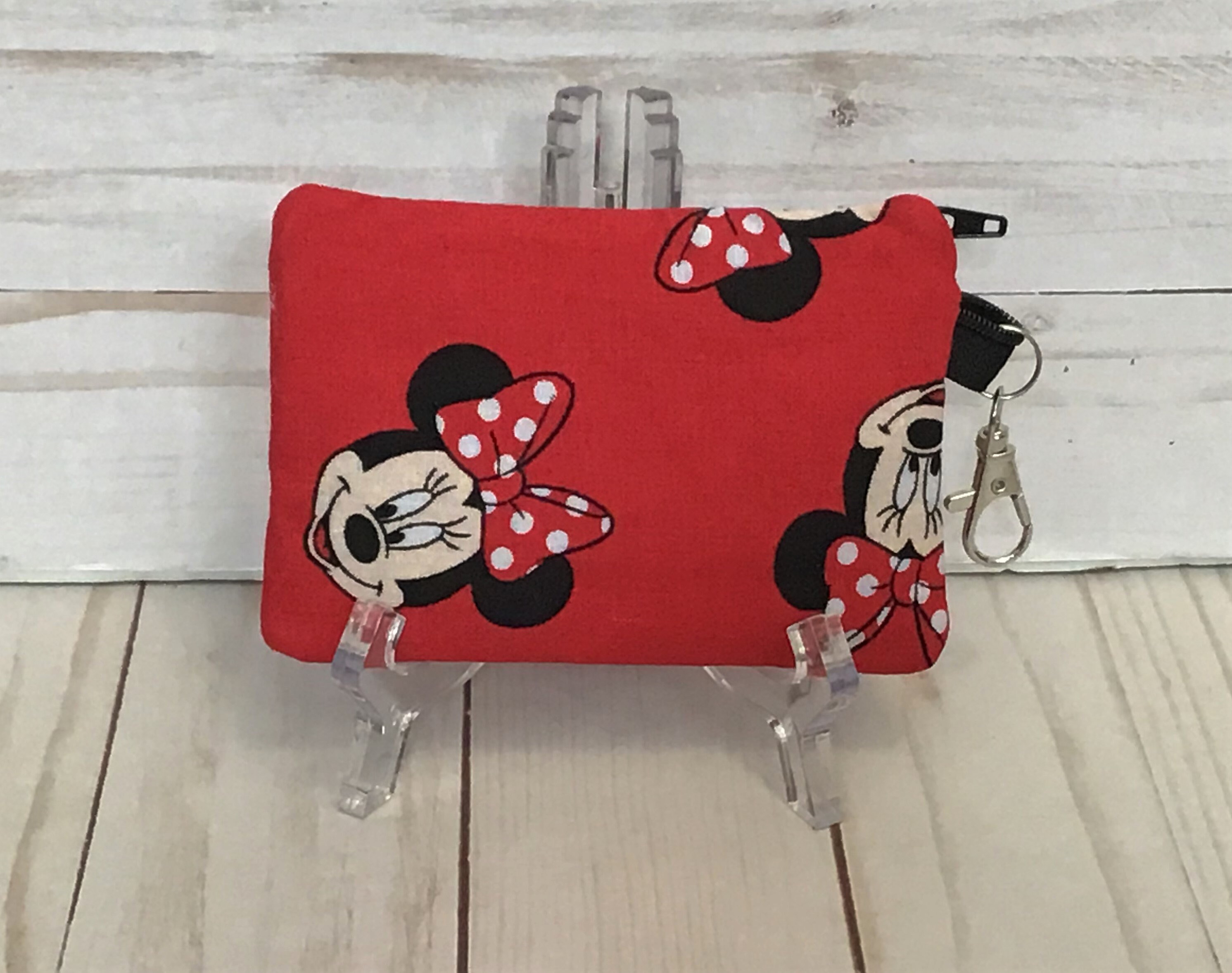 Small Zipper Pouch Disney's Minnie Mouse | Etsy