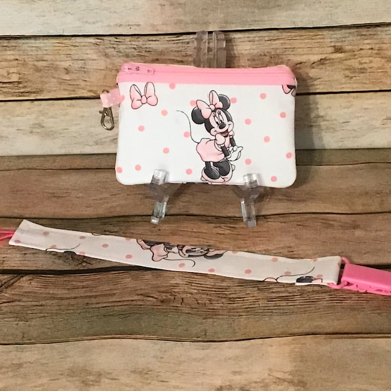 Minnie Mouse Pacifier Holder - Etsy
