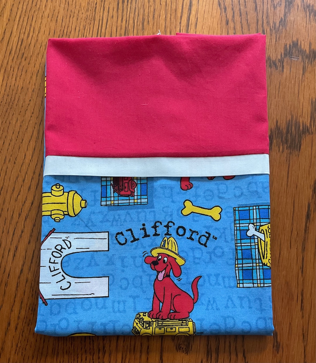 Clifford the Big Red Dog Theme Toddler Pillowcase 13" X 18" Child's ...