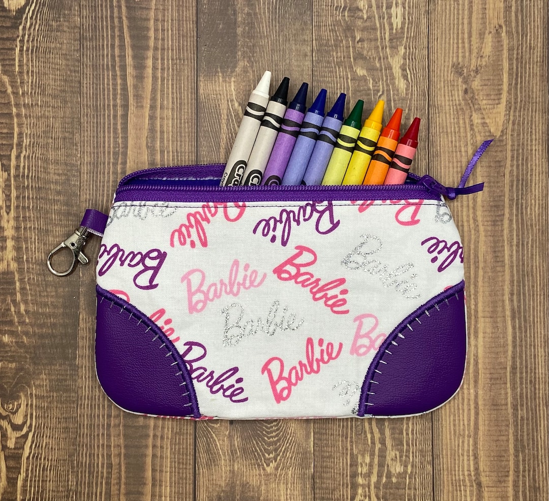 Barbie Small Zipper Bag Barbie Purple Gift for Her Under 10 - Etsy