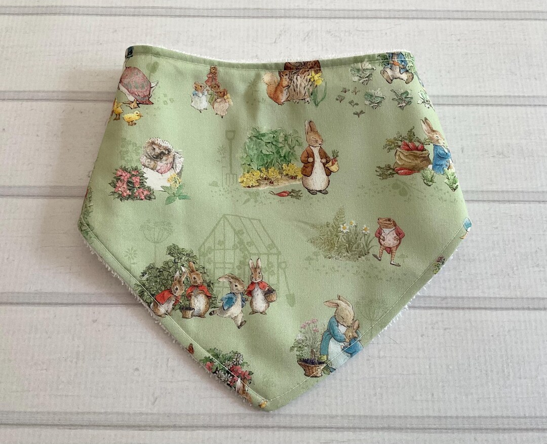 Peter Rabbit Baby Bib Bandana Baby Shower Nursery Gift - Etsy
