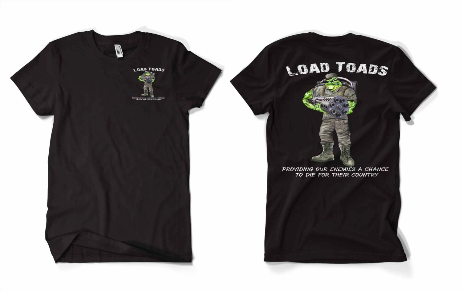 Legendary Load Toad T-shirt: Free Shipping - Etsy Canada