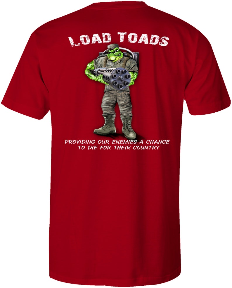 Legendary Load Toad T-shirt: Free Shipping - Etsy