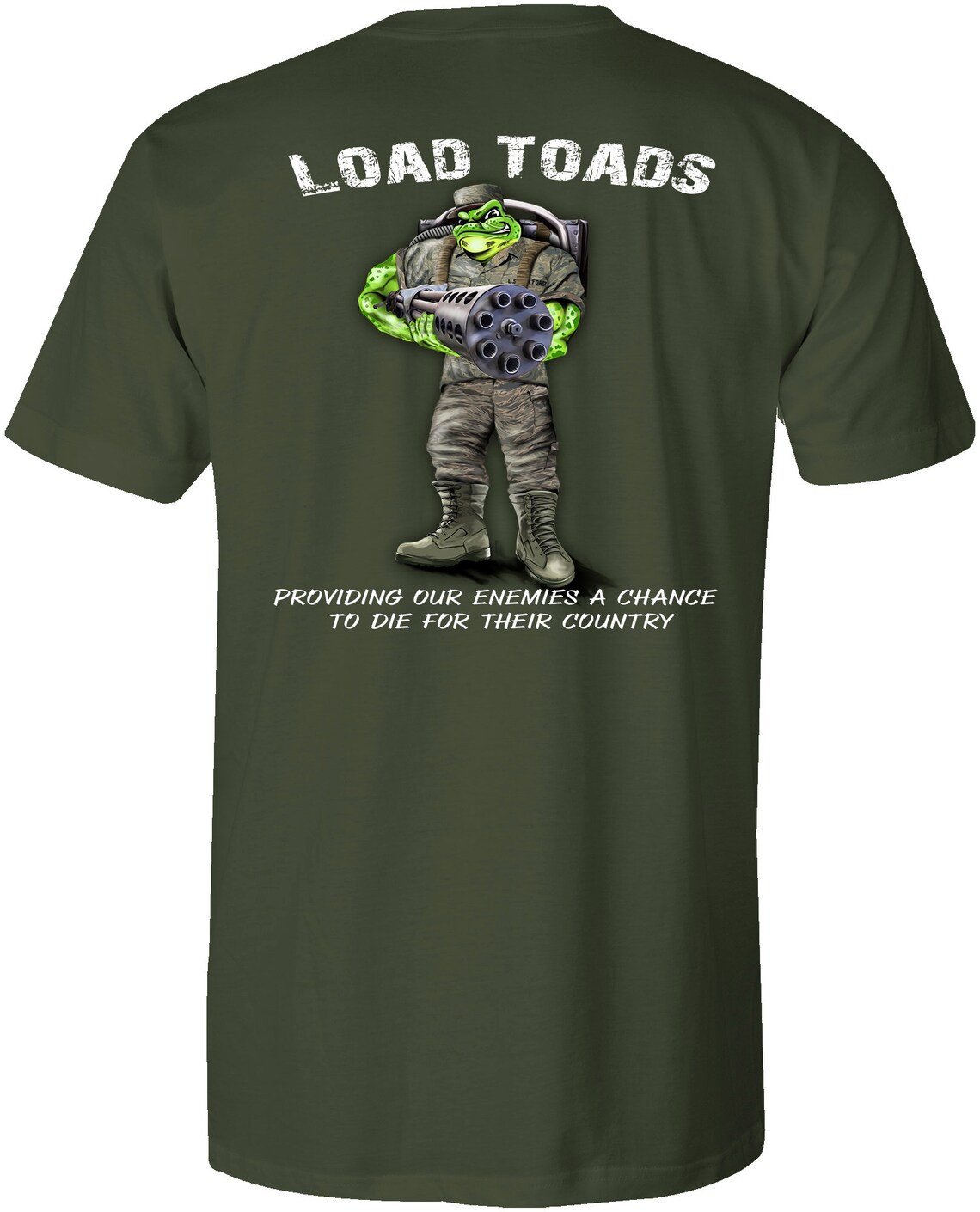 Legendary Load Toad T-shirt: Free Shipping - Etsy