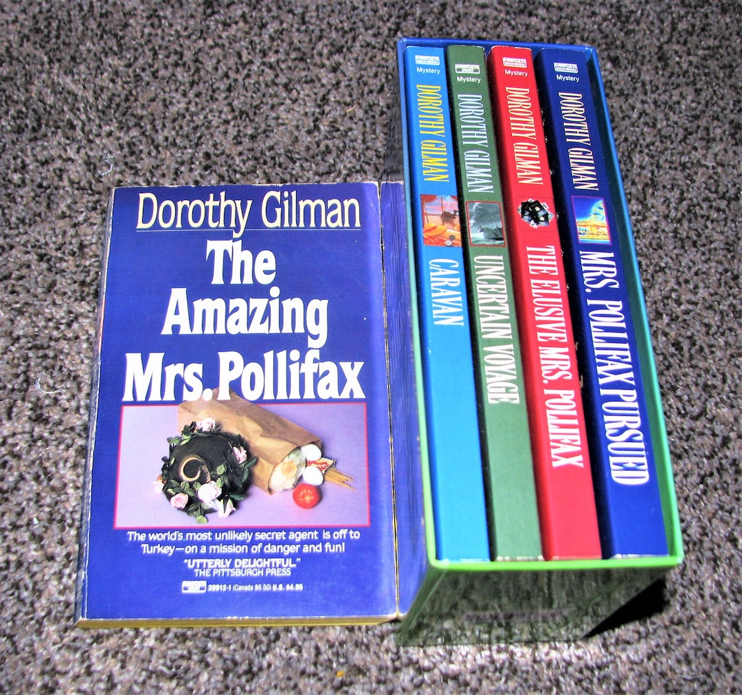 Dorothy Gilman's Mrs. Pollifax Boxed Set Plus One More - Etsy