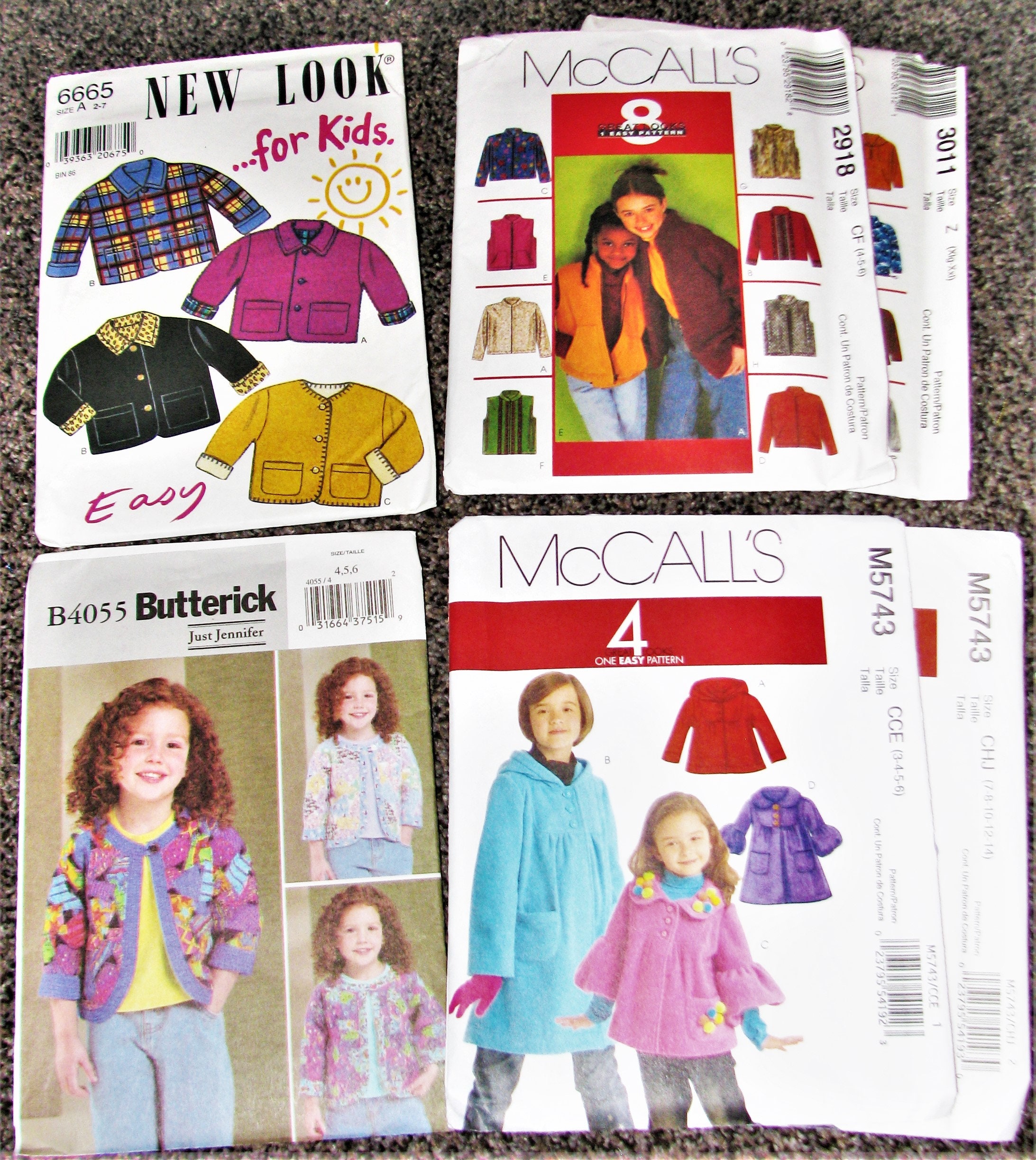 Fun Childrens Jacket Patterns. Fleece, Sheepskin, Wool, Fur Stylish ...