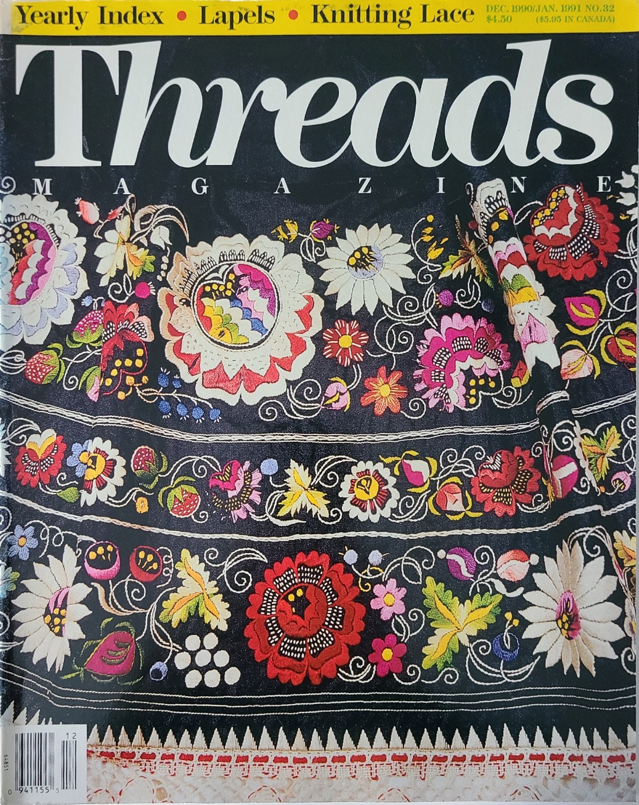 Vintage 1991 Threads Magazines. Buy 1 to Complete Your Collection or ...