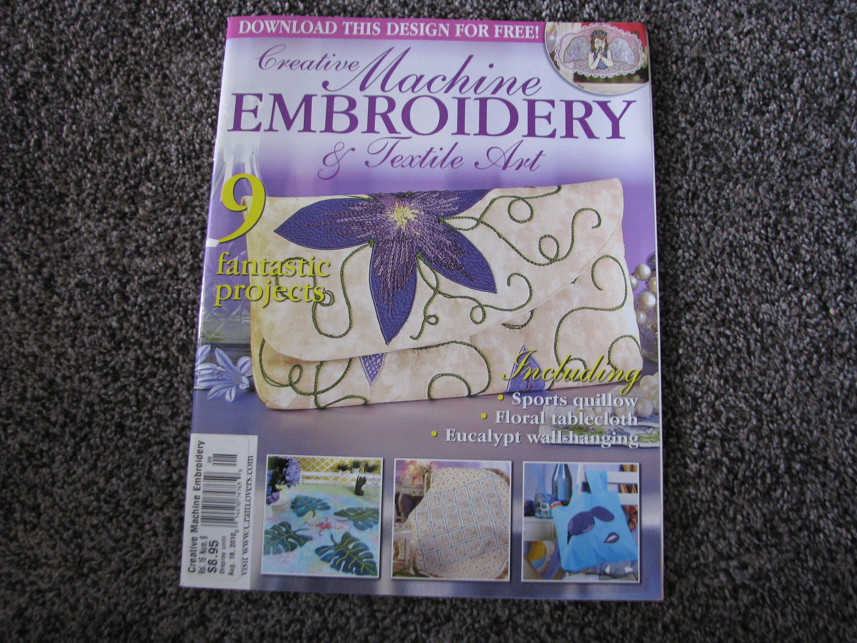 Creative Machine Embroidery and Textile Art Magazines Australian. 2010 ...