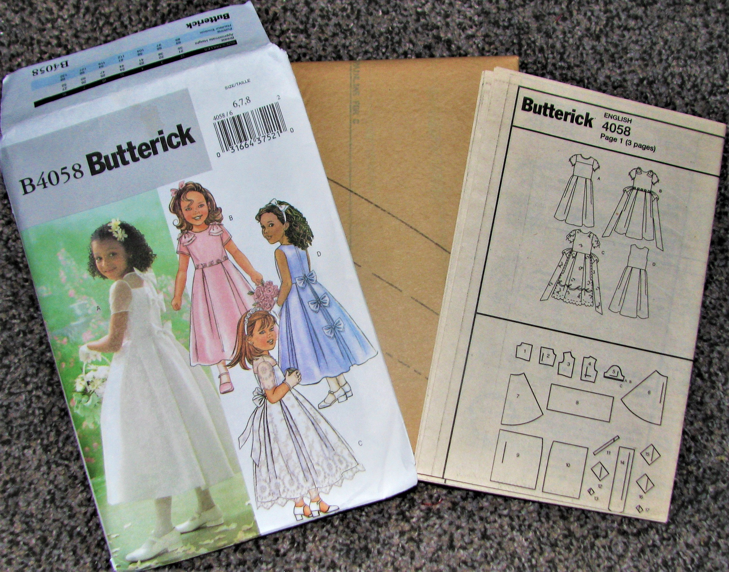 Fancy Girls Dresses Patterns. Wedding, Easter, Special Occasion Dresses ...