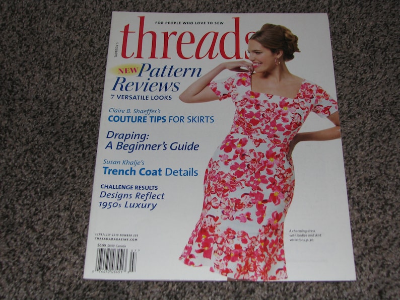 Iconic 2019 Threads Magazines. Loaded With Sew Practical Fun ...