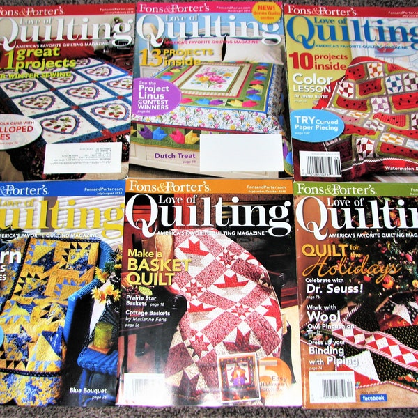 Fons and Porter Quilt Patterns - Etsy