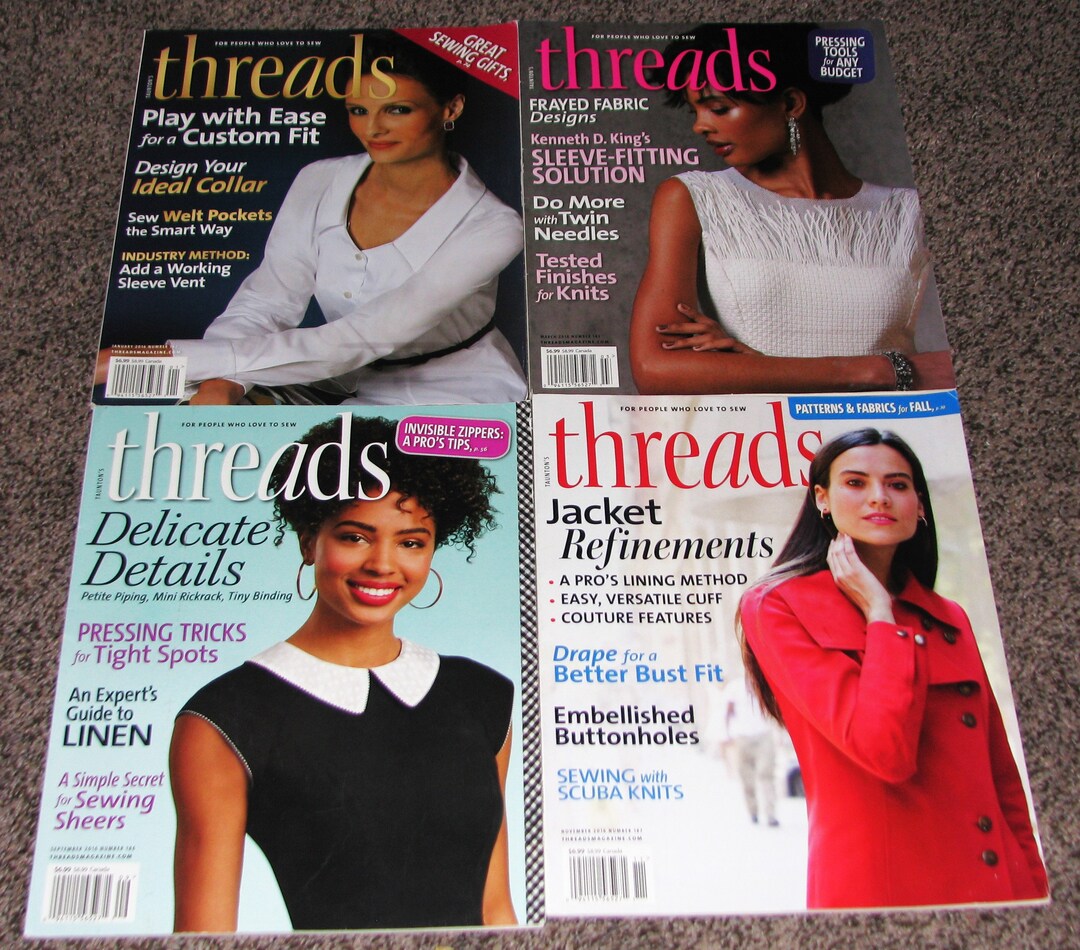 Iconic 2016 Threads Magazines. Buy 1 to Complete Your Collection or Get ...