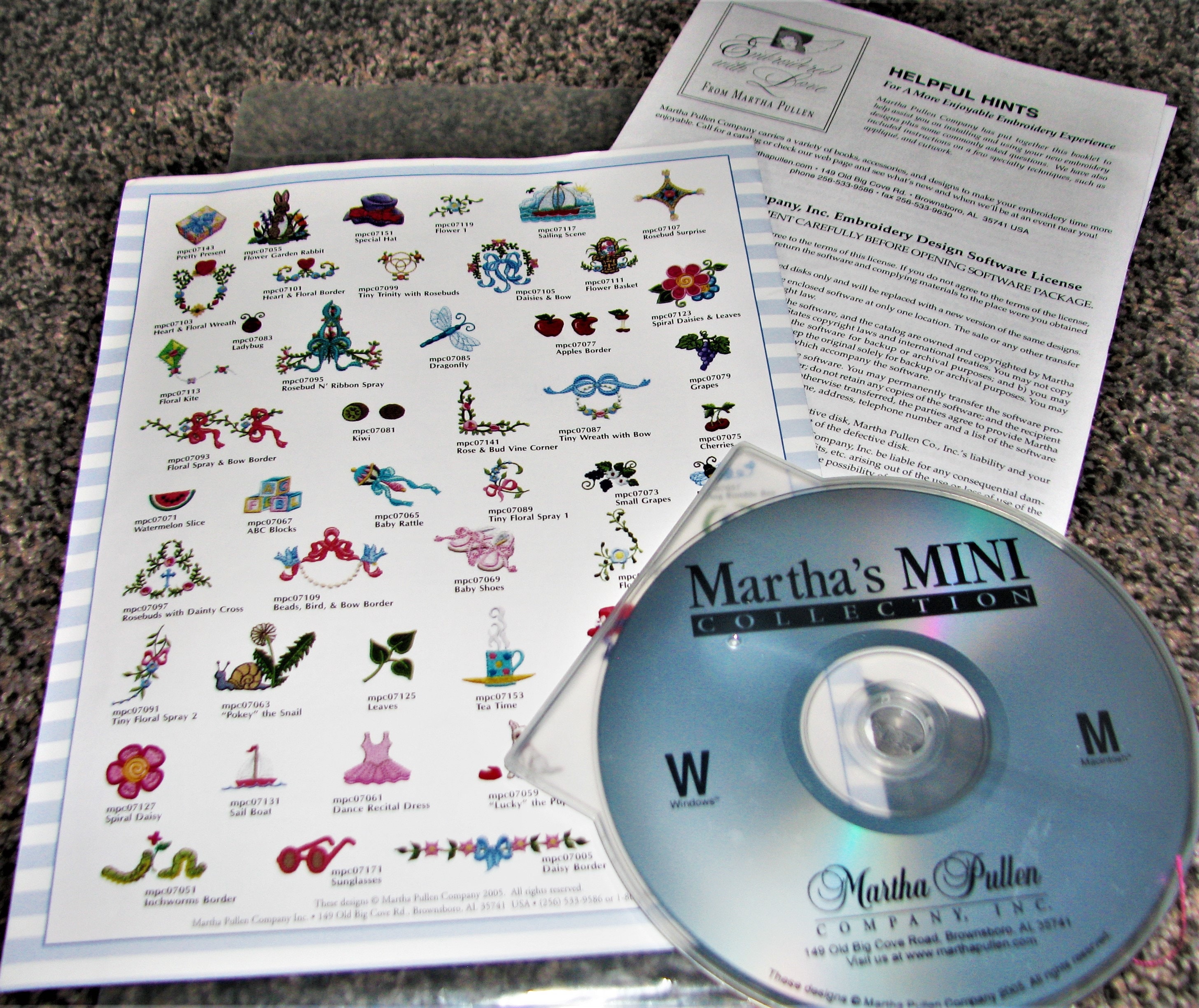 Martha Pullen Machine Embroidery Designs CD. Buy 1 or Get Remaining at ...