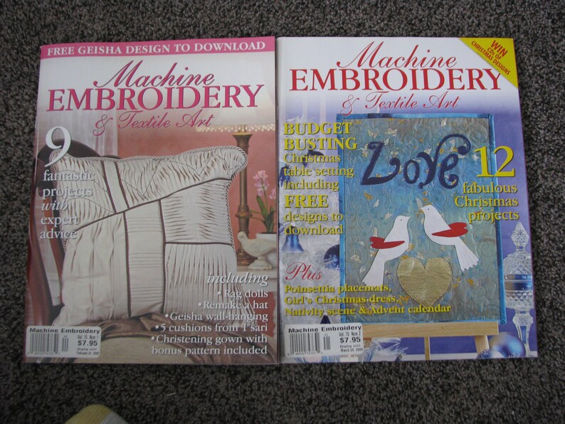Creative Machine Embroidery and Textile Art Magazines Australian. 2009 ...