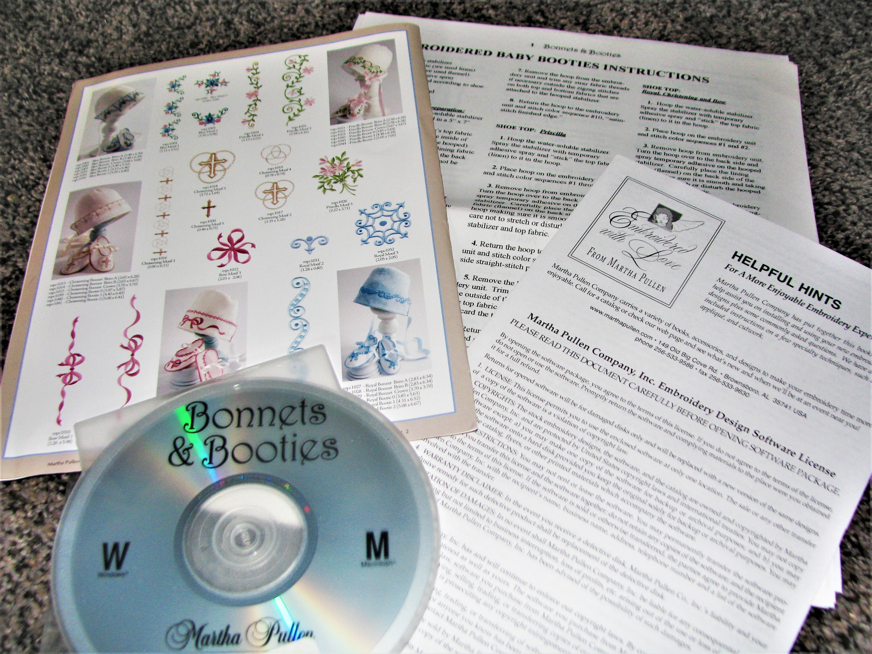 Martha Pullen Machine Embroidery Designs CD. Buy 1 or Get Remaining at ...