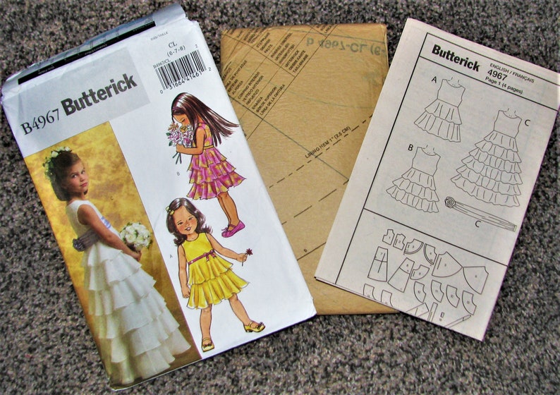 Fancy Girls Dresses Patterns. Wedding Easter Special - Etsy