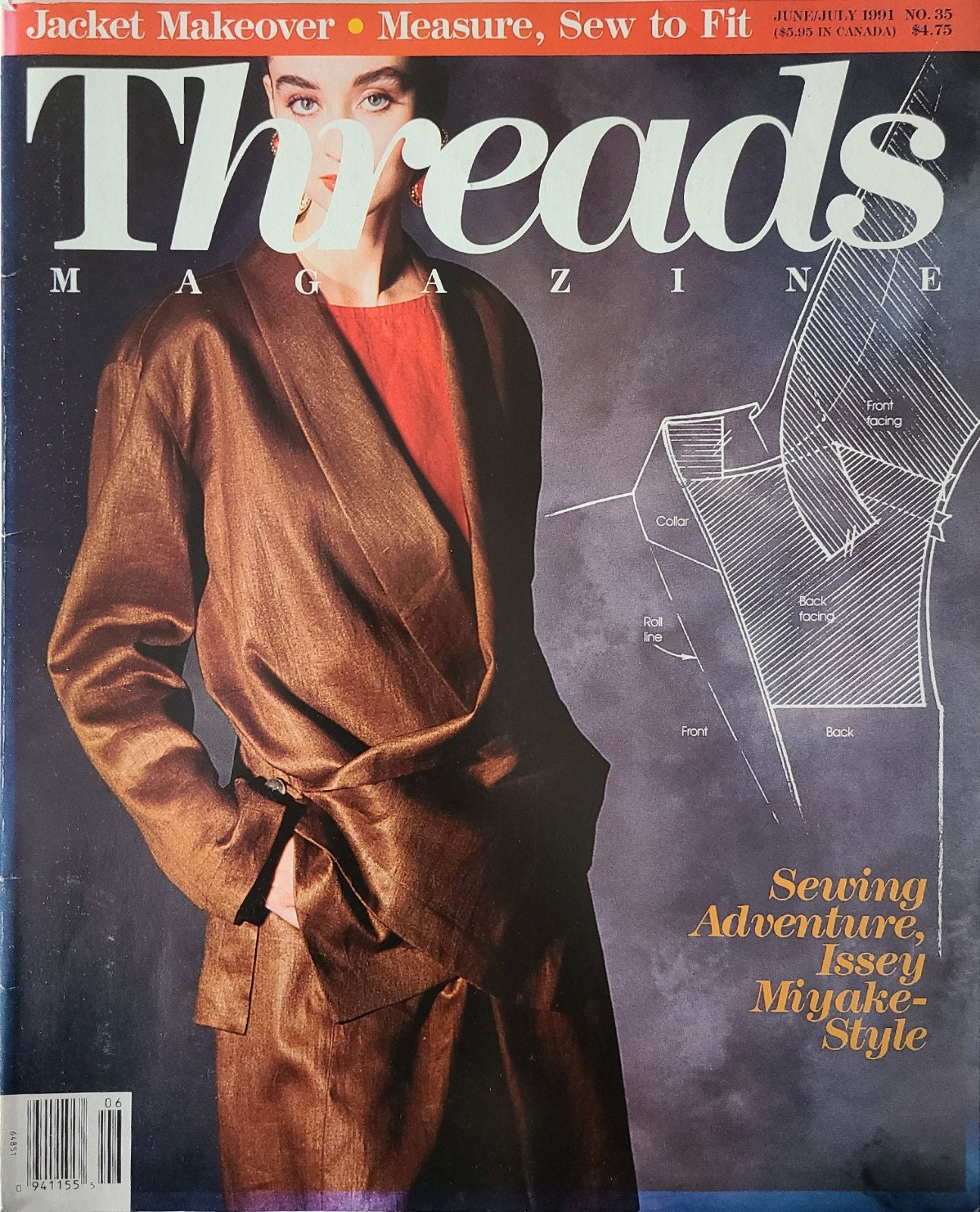 Vintage 1991 Threads Magazines. Buy 1 to Complete Your Collection or ...