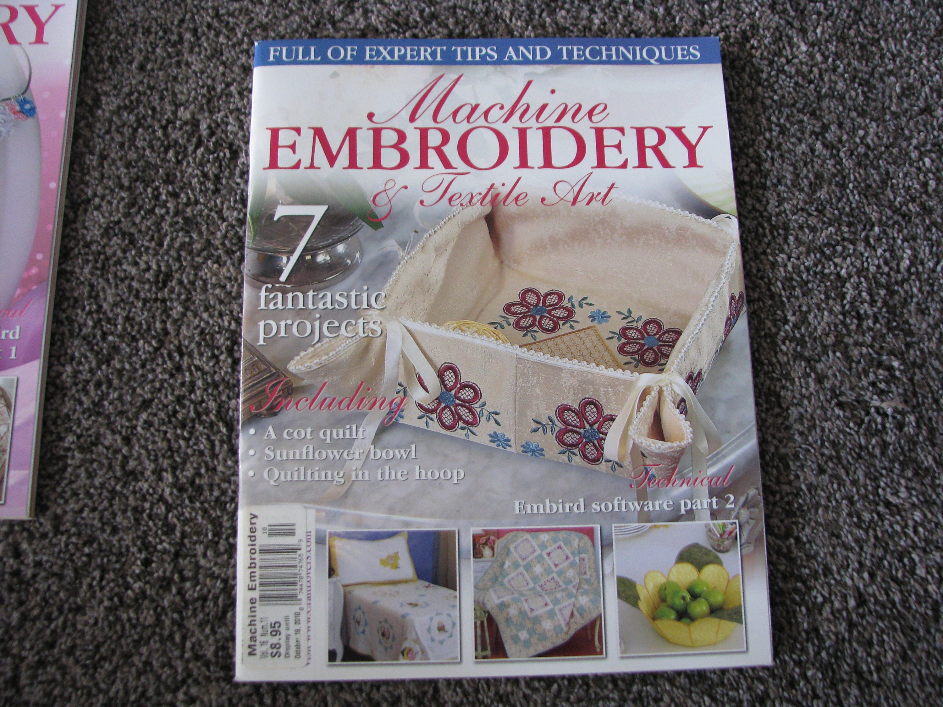 Creative Machine Embroidery and Textile Art Magazines Australian. 2010 ...