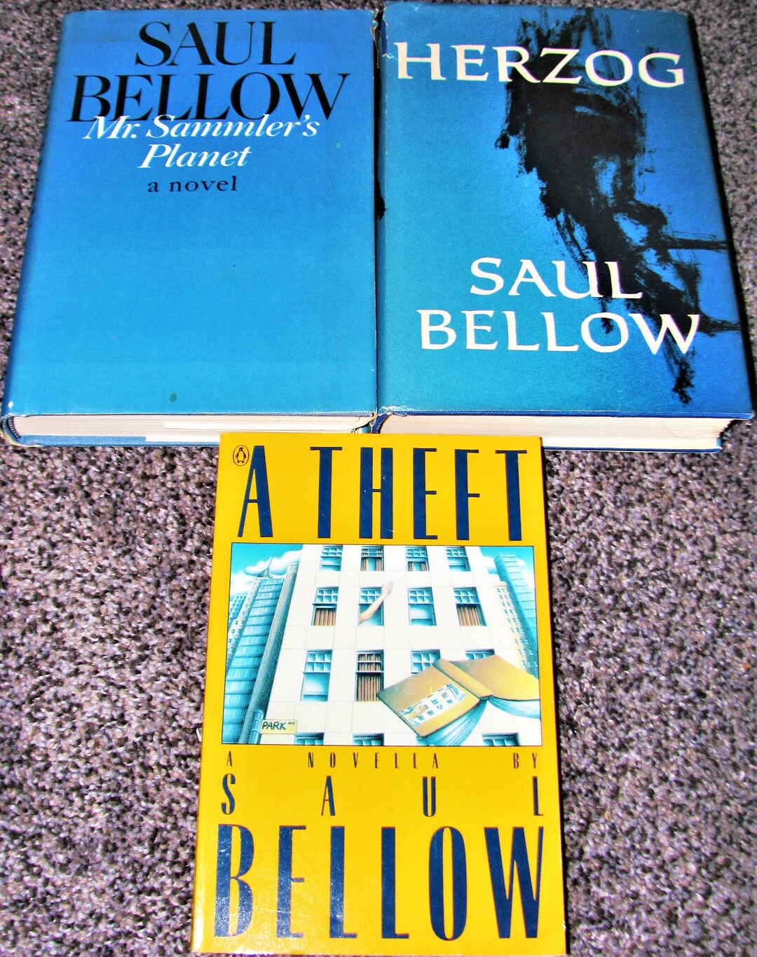 Vintage Saul Bellow Books. Purchase 1 or the Whole Lot. 1960s Book Club ...
