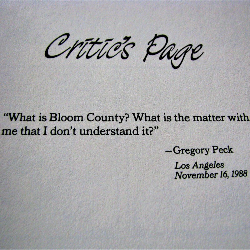 Bloom County - Etsy