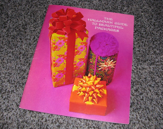 Hallmark's 1969 Guide to Beautiful Packages. Retro Wrapping Ideas ...