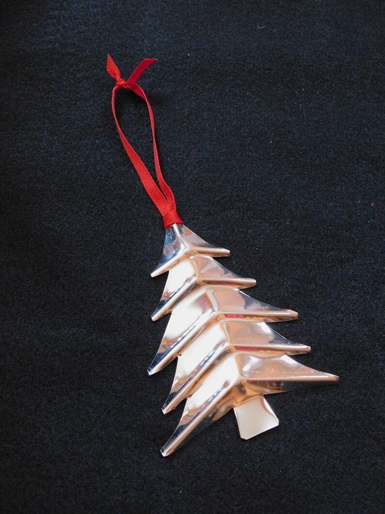 Tin Tree Ornament, Handmade, Decoration, Gift 25 and Under - Etsy