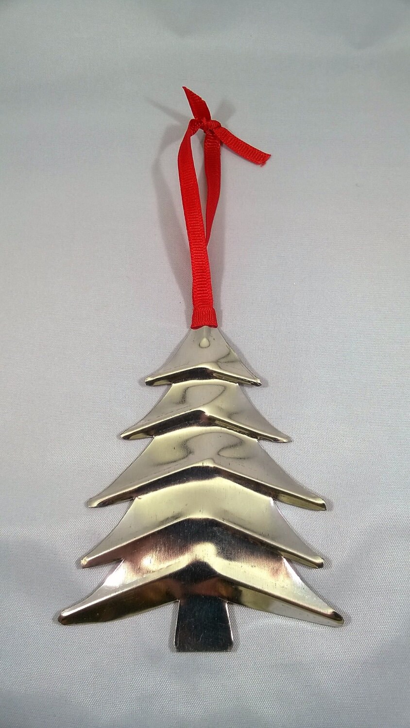 Tin Tree Ornament, Handmade, Decoration, Gift 25 and Under - Etsy