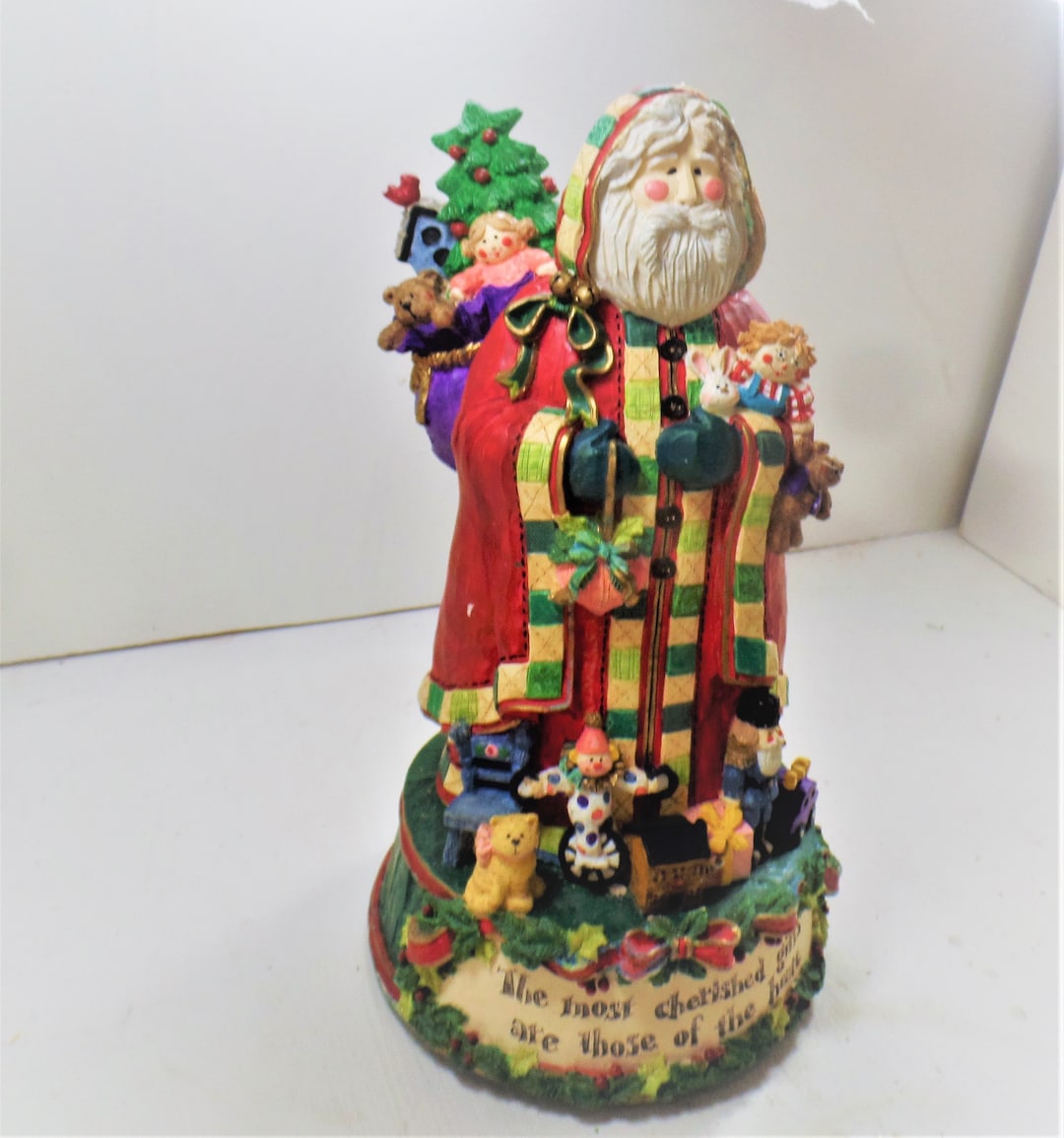 Santa Music Box, Old St Nick, Santa Claus Figure, Ruth Ninneman Design ...