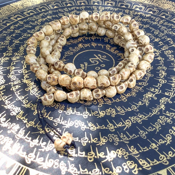 Skull Beads Bone - Etsy