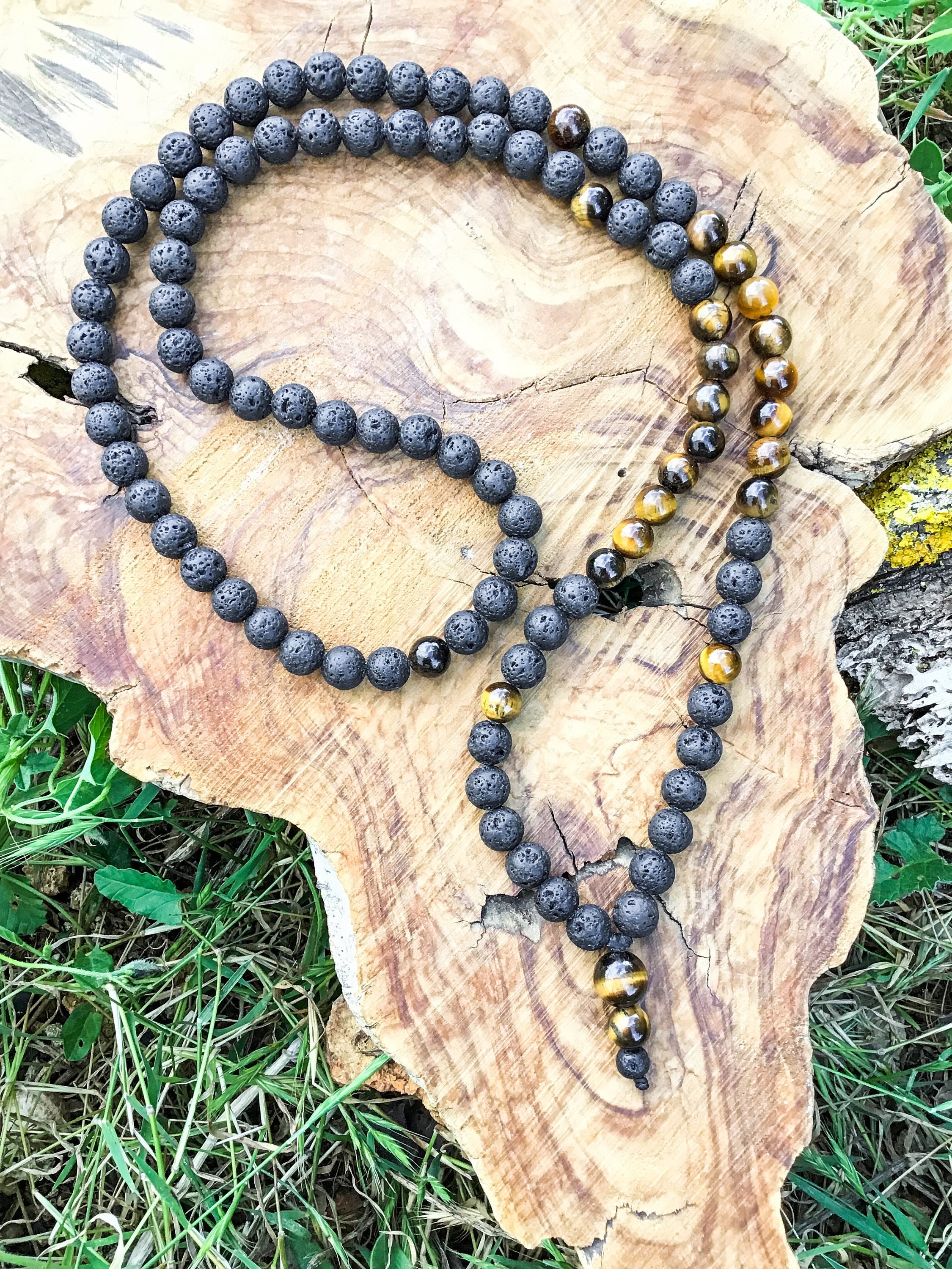 Tiger Amulet Chain Inner Strength Talisman Necklace Tiger - Etsy