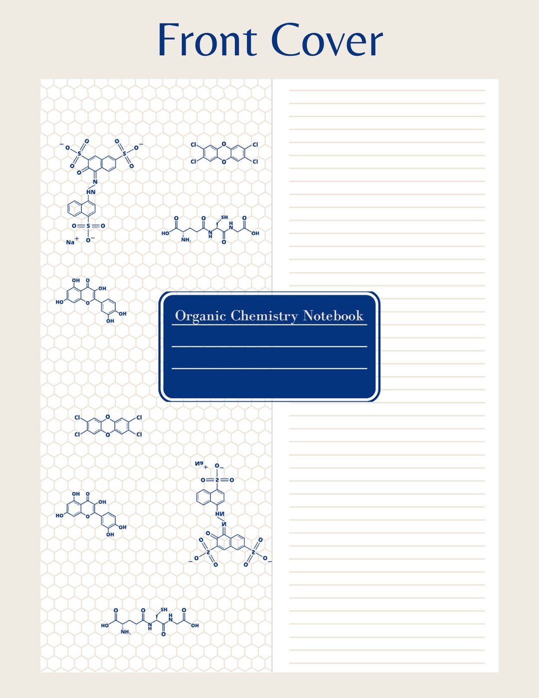 Digital or Printable Organic Chemistry Notebook - Etsy