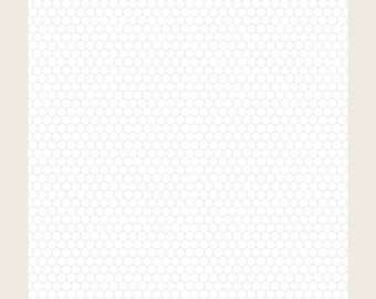 Hexagonal Note Paper Organic Chemistry Note Paper 1-page Instant ...