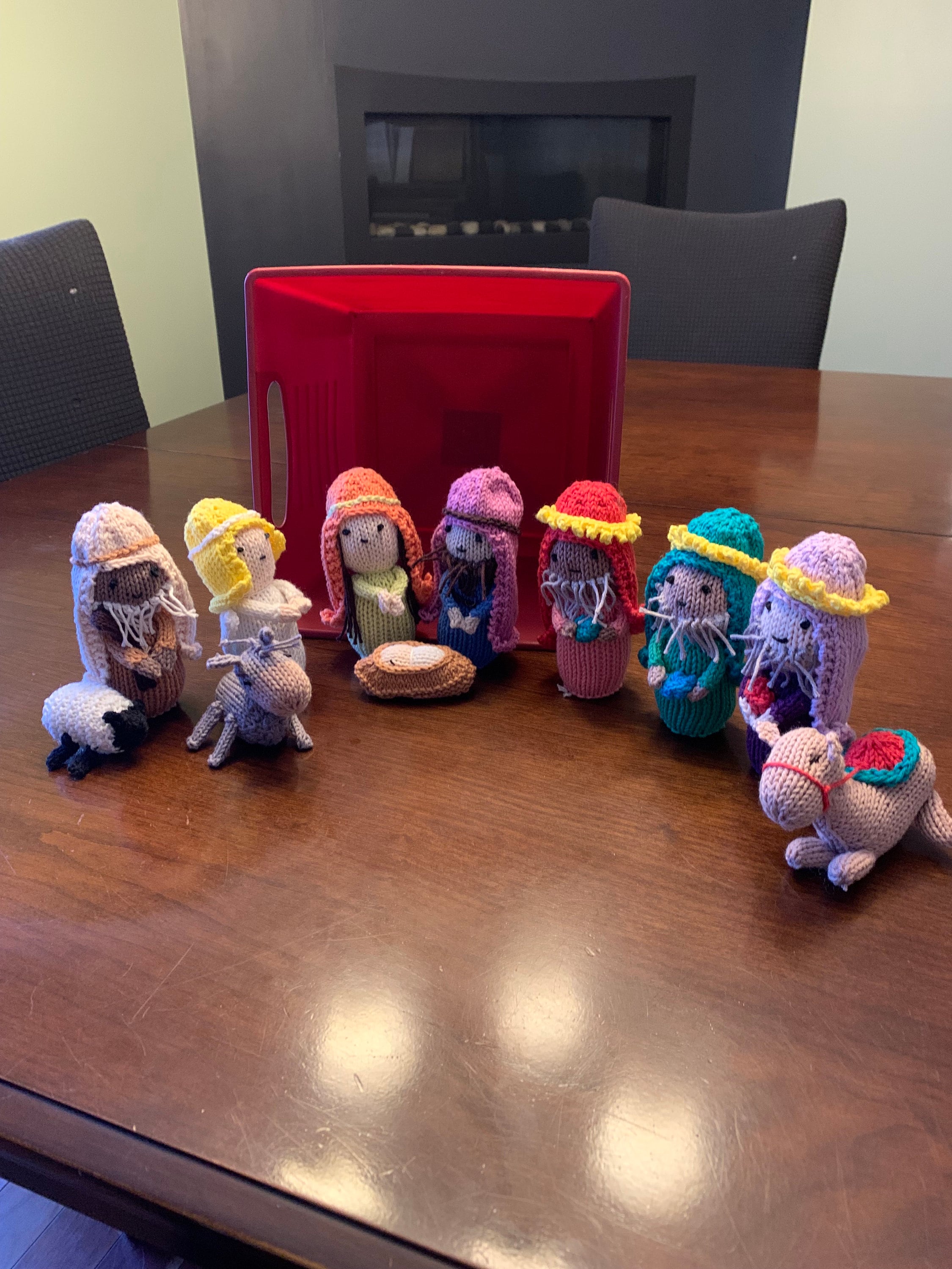 Nativity Set Hand Knit Nativity 11 Piece Nativity Kids - Etsy