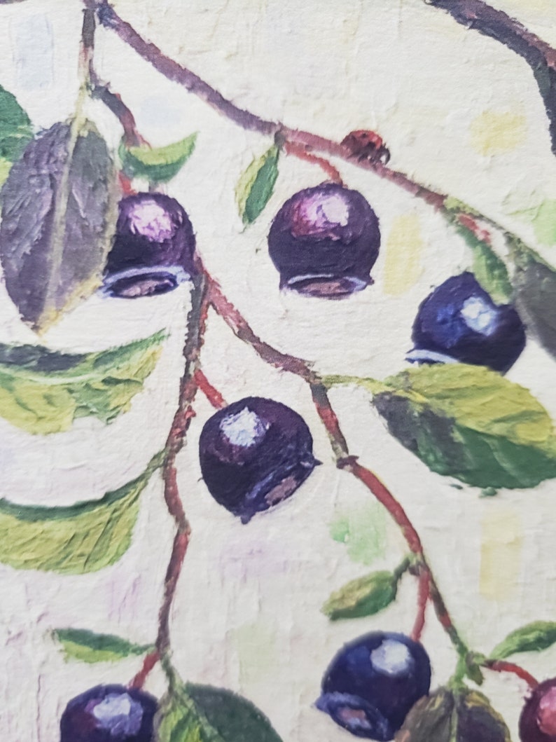 Huckleberries for a Huckleberry | Fine Art Print, Giclée, Botanical ...