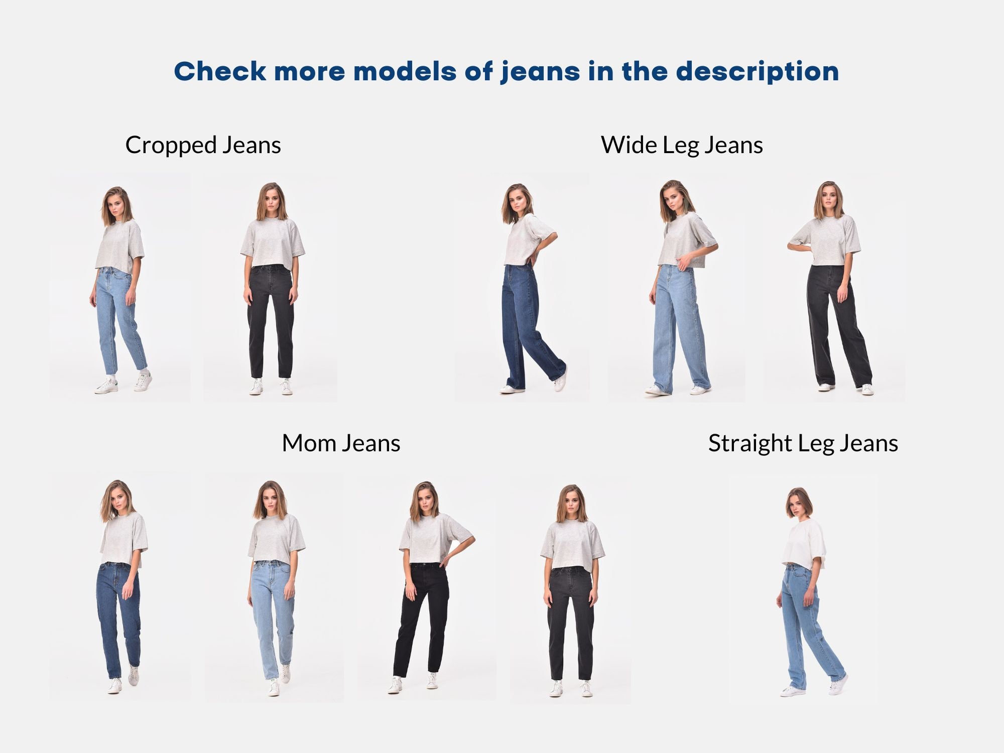 Custom Wide Leg Jeans Custom Palazzo Jeans for Women Ladies - Etsy