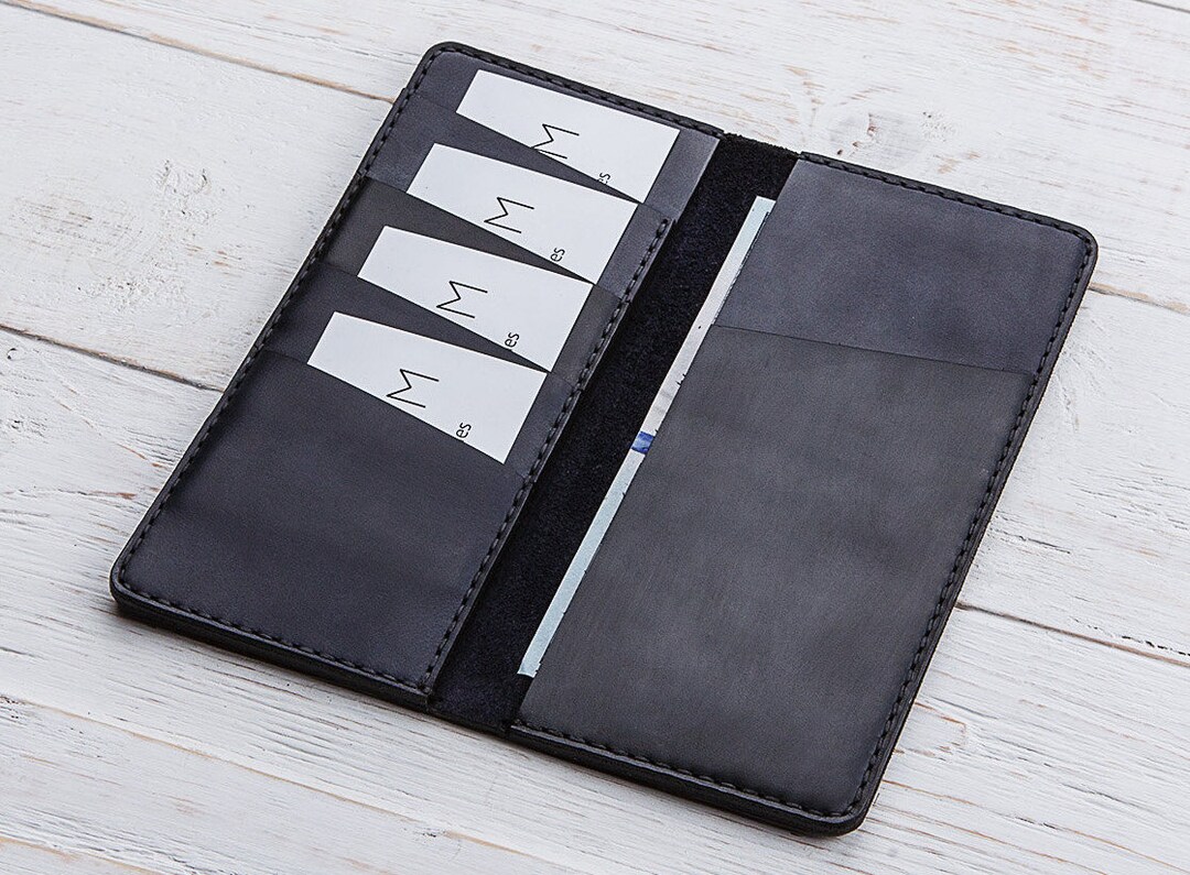 Long Wallet Simple Wallet Minimalist Wallet Womens Wallet - Etsy