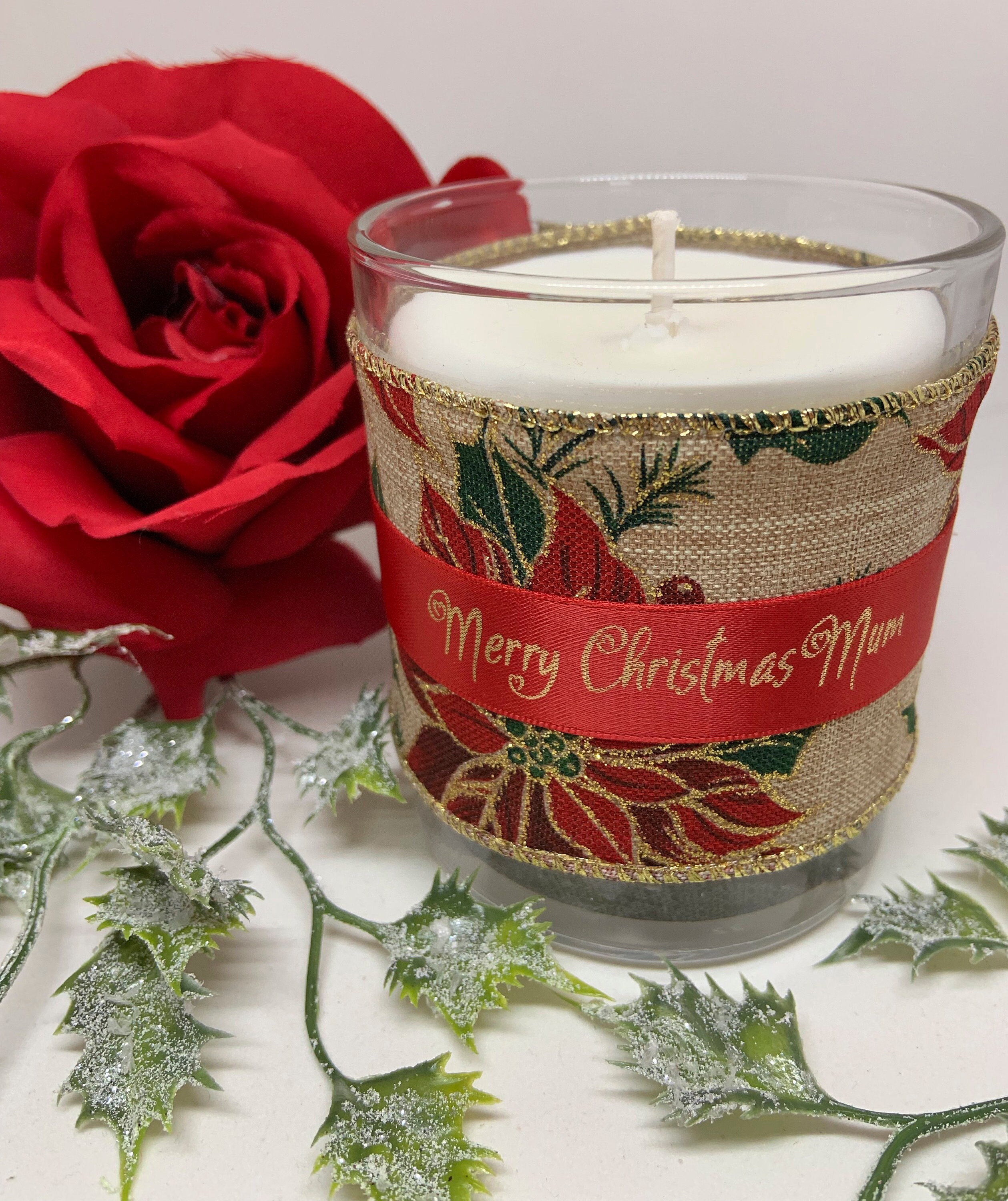 Vela personalizada para conmemoración hecha a mano para | Etsy