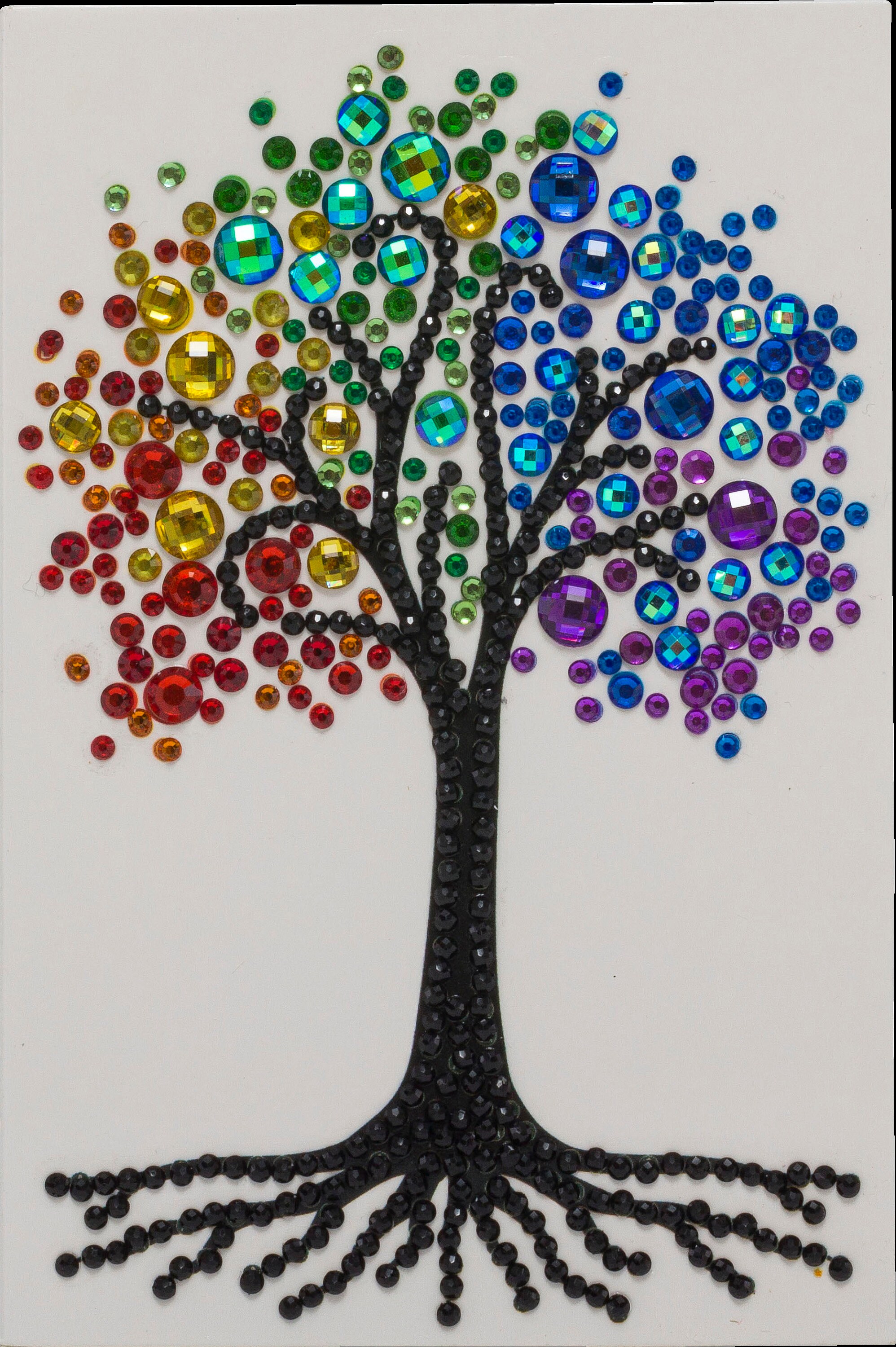 Craft Buddy Crystal Art RAINBOW TREE DIY greeting card or | Etsy