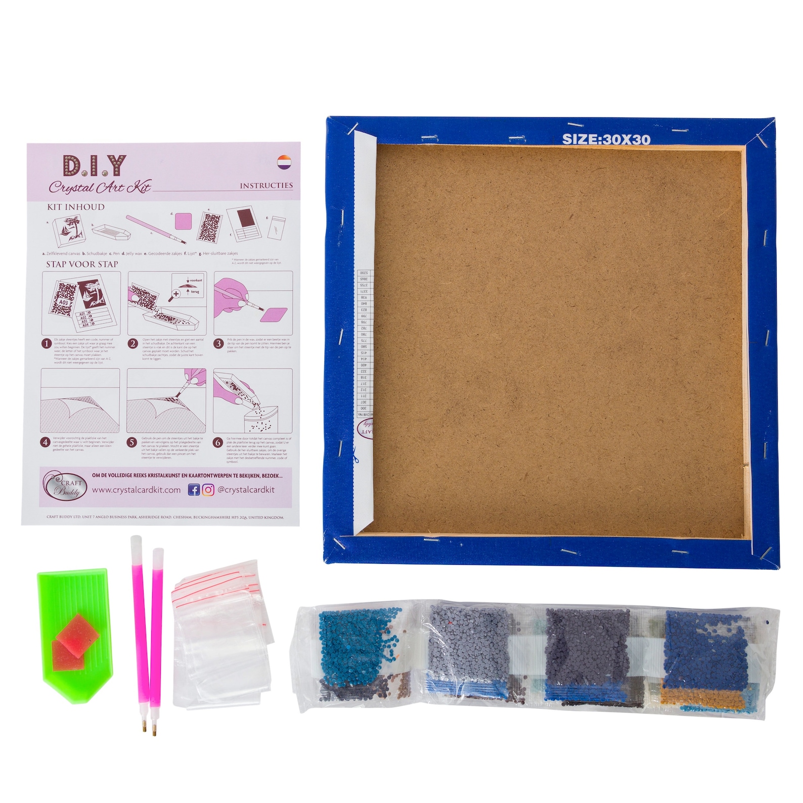 Crystal Art D.I.Y Picture Kit on Framed Canvas Choose From - Etsy UK