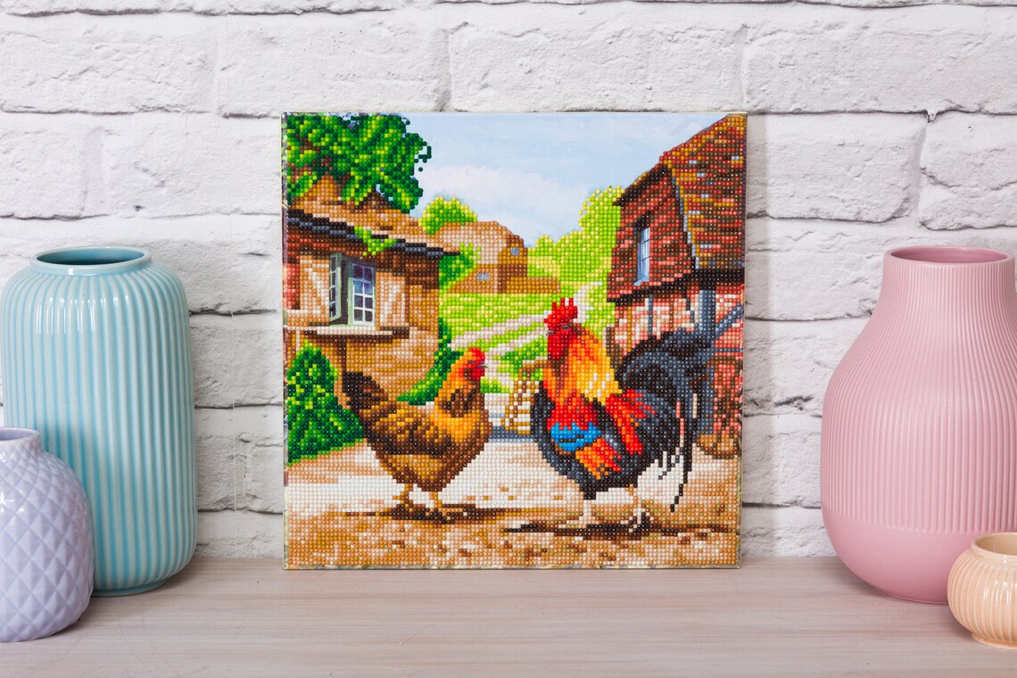 Crystal Art D.I.Y Picture Kit on Framed Canvas Choose From - Etsy UK