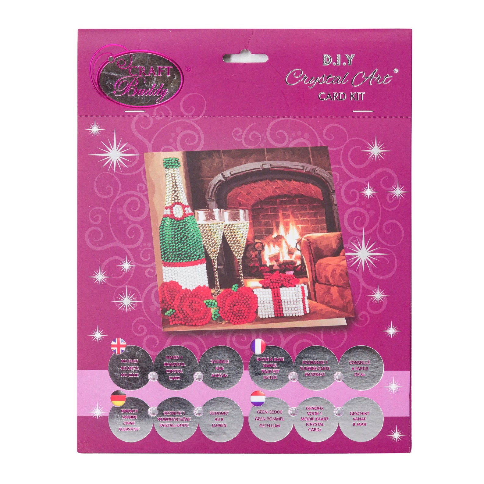 Craft Buddy CELEBRATION Crystal Art Greeting Card or Picture - Etsy